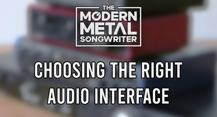 Choosing The Best Audio Interface for Rock and Metal Home Recording