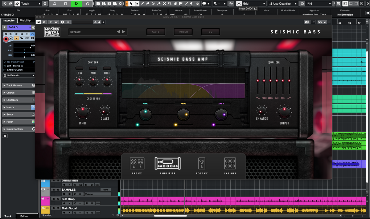 Seismic | Bass Amp Suite | VST, AU, AAX, Standalone |MMS